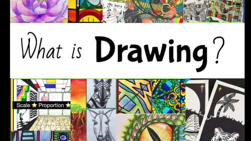 DRAWING Set-up Guide for Independent Art Station or Early Finishers Center