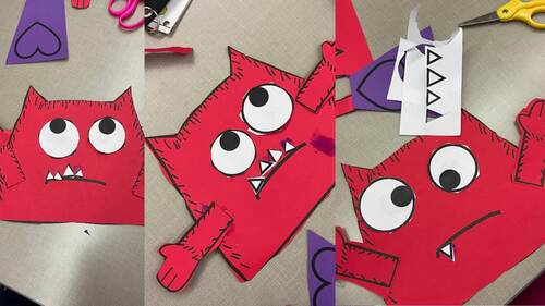 monster learning red