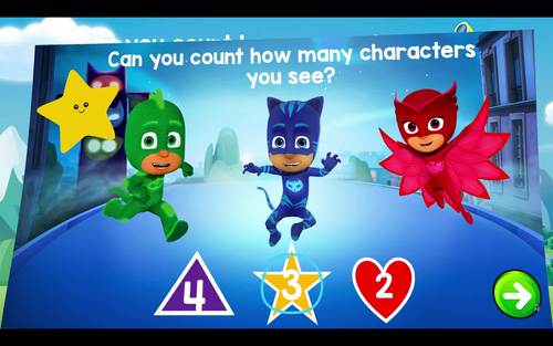 Cartoon Counting Game for Zoom/Google Meet by yourvirtualteacher