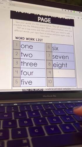 EDITABLE Winter Word Work Activities | December Sight Words & Phonics ...