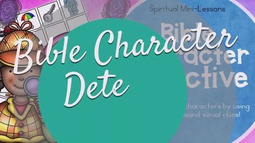 SOUND IT OUT BIBLE CHARACTER DETECTIVE- Spiritual Lesson for Jehovah's ...