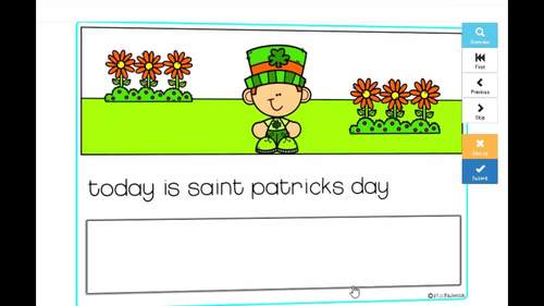 March Fix it Up Sentences Boom Cards ™ by Miss Faleena | TPT