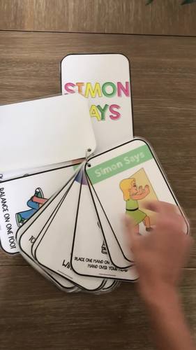 Simon Says Activity Cards Brain Break Game | TpT