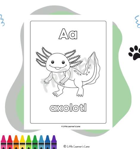 Alphabet Letter Recognition & Phonics Coloring Pages | A-Z Beginning Sounds