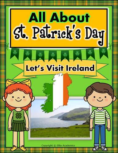 St. Patrick's Day UNIT: PowerPoint, Reading, Vocabulary, Writing, Test