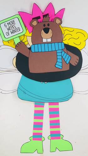 February Crafts Groundhog Valentine Owl Tooth Fairy Football Kindness ...