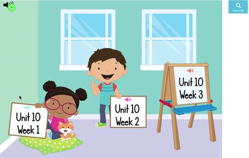 Level 1 Unit 10 Trick Word Fluency Practice BOOM CARDS™ Distance Learning