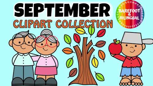 September Clipart Collection - Fall, Grandparents Day, Hispanic ...