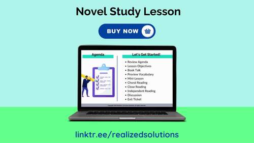 Novel Study - Chapter 1 - Reading Comprehension - ELA - Bundle | TPT