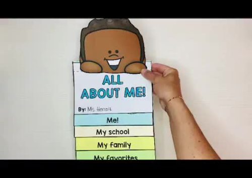 All about me Writing Activity | End of the Year Activities | Summer Craft
