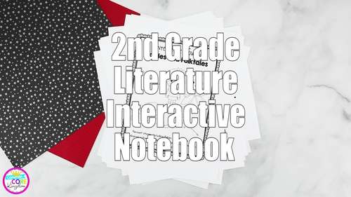 2nd Grade Interactive Reading Notebook by Common Core Kingdom | TpT