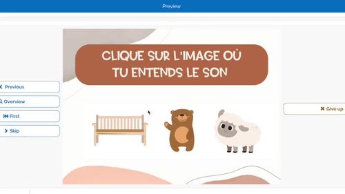 French Phonics Sounds AN EN Digraph Sons complexes BOOM CARDS | TPT