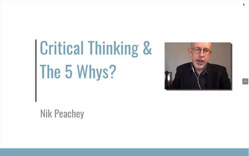 Training for Teachers - Critical Thinking & The 5 Whys | TpT