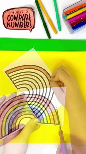 March Math Craft March Bulletin Board Kit Comparing Numbers Math Activity