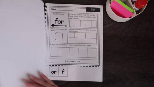 Kindergarten Wonders High Frequency Words Practice Sheets - Heart Words