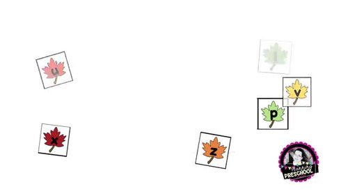 Fall Leaves Alphabet Sequencing Strips for PreK & Kindergarten | ABC ...