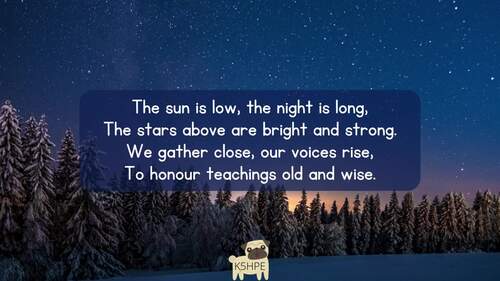 Music: Light Returns Winter Solstice Choir Song Sing-along Reading Lyrics