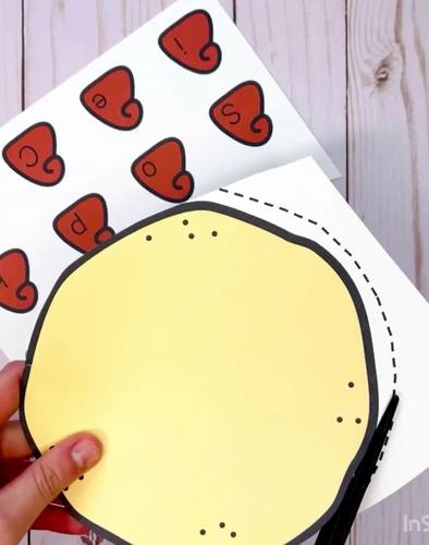 Cookie Editable Name Craft by Preschool Packets | TPT