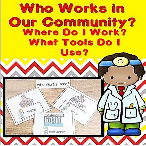 My Community Unit - Community Helpers and Community Workers Activities