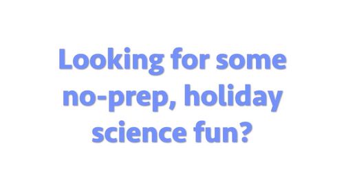 Christmas - Hanukkah - Kwanzaa - Winter Holiday Science No-Prep Trivia Game