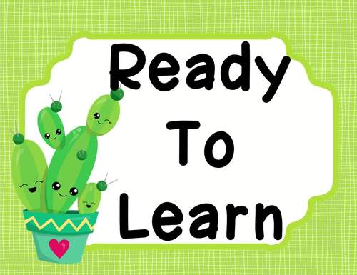 Editable Cactus Clip Chart by Magic of Teaching | TPT