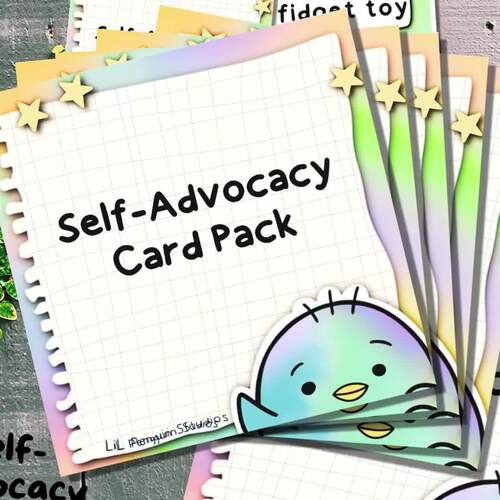 Autism Self-Advocacy Bundle, Bulletin Board, Social Skill Cards ...