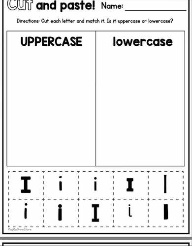 Letter Of The Week. Letter I | Handwriting Resource - PreK & Kindergarten