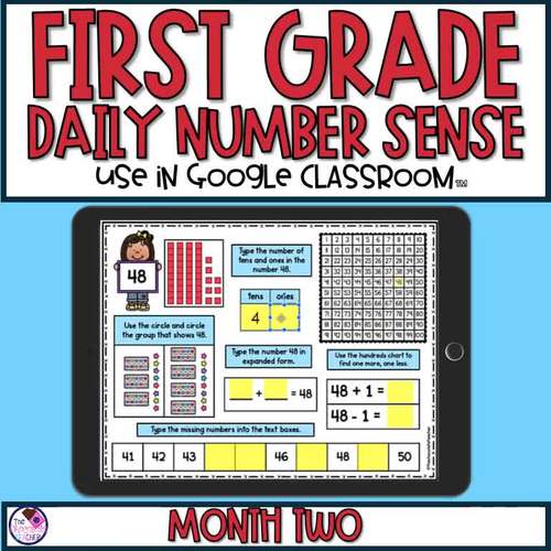 Number Sense - Place Value - Tens and Ones - Math Google Slides™