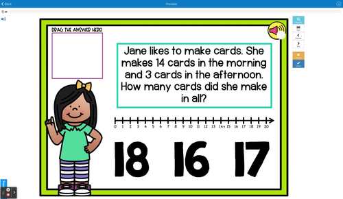Word Problems Addition & Subtraction within 20 Games No-Prep Math ...