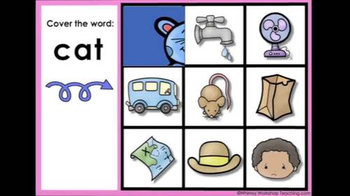 Boom Cards Phonics Puzzle Pictures Bundle Short Vowels Digital Task Cards