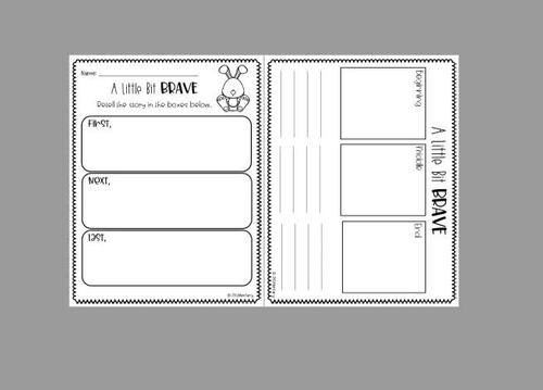 A Little Bit Brave Book Companion | SEL Read Aloud Activities | No Prep