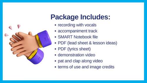 Steady Beat and Rhythm Song - Music Theory Activity Package for ...