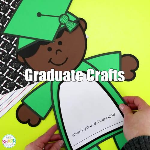 End of the Year Preschool & Kindergarten Graduation Craft Memory Book ...