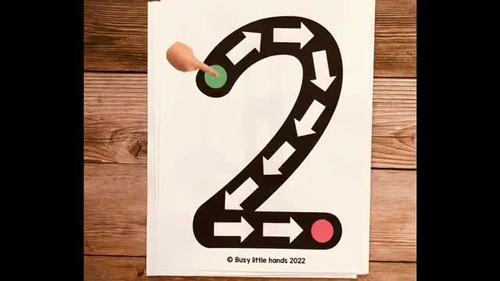 Interactive Numbers (0-10) for Preschool, Kindergarten & Special Education