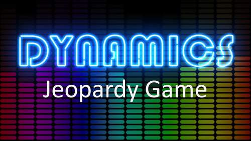 Elements of Music - Dynamics - Jeopardy by The Elements of Music