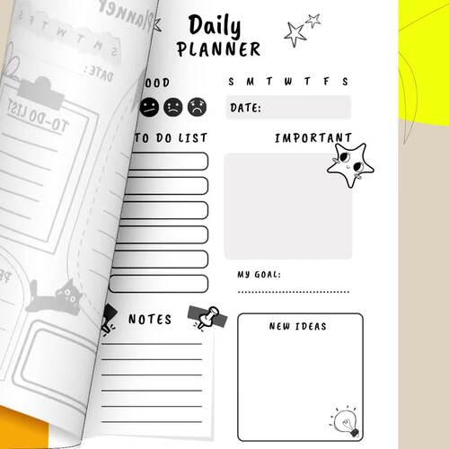 Daily Lesson Plan Templates, Doodle Notes , short note by Creative ...