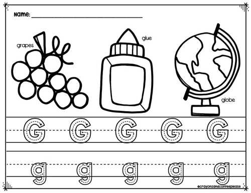 Letter Tracing Coloring Pages Letter Recognition by crayonsandcoffeeplease