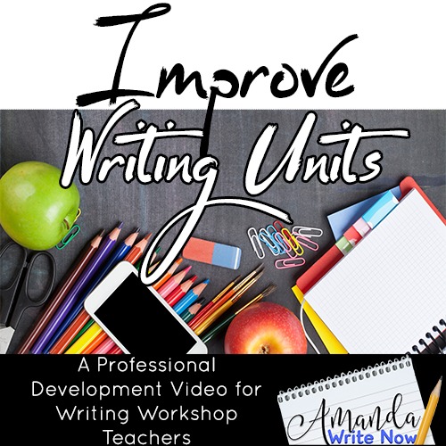 Five Ways to Improve Your Writing Units by Amanda Write Now | TpT