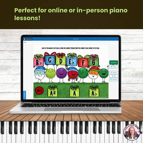 Complete the Major Scales Christmas BOOM™ Cards Digital Activity with ...