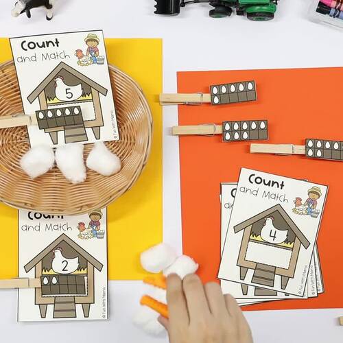 20 Farm & Farm Animal Centers & Worksheets | Printable Activities for ...