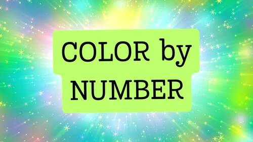 COLOR BY NUMBER Math Shapes Addition Sums up to 20 Practice Activity Center