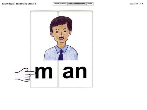 Newitt Book 2 PowerPoint: Blend Onsets & Rimes 1, Lesson 10 (Prereading ...