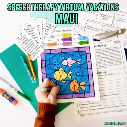Speech Therapy Virtual Vacation - Maui | Plan for your ENTIRE Caseload ...