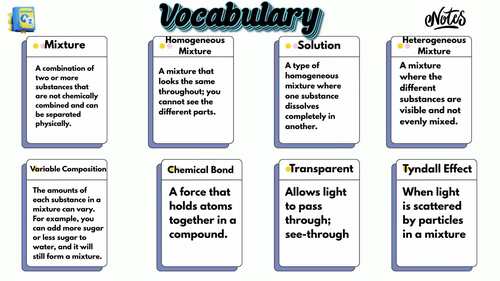 Grade 7 Ontario Mixtures & Pure Substances| Homogeneous vs Heterogeneous