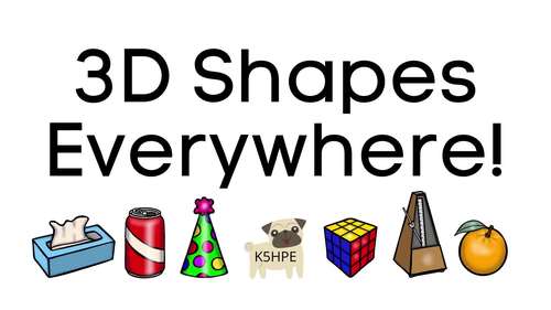3D Shapes Everywhere, Video and Slides, Math, Geometry | TPT