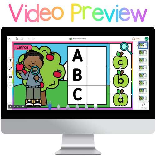 Centros de Septiembre - Letras del ABC by The Bilingual Rainbow | TPT