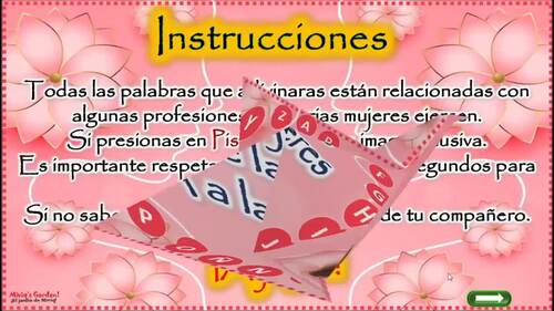 Juego de las Profesiones de la A a la Z (Día de la Madre) by Miviq