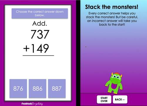 Addition to 1000 Boom Cards Digital Math Game by 3rd Grade Engaged