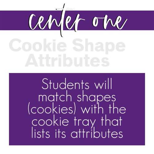 Shapes and Their Attributes Math Centers | 3.G.1 by Cupcakes n Curriculum
