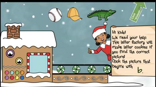 Beginning Sounds Holiday INTERACTIVE Games Bundle by Designed to ...